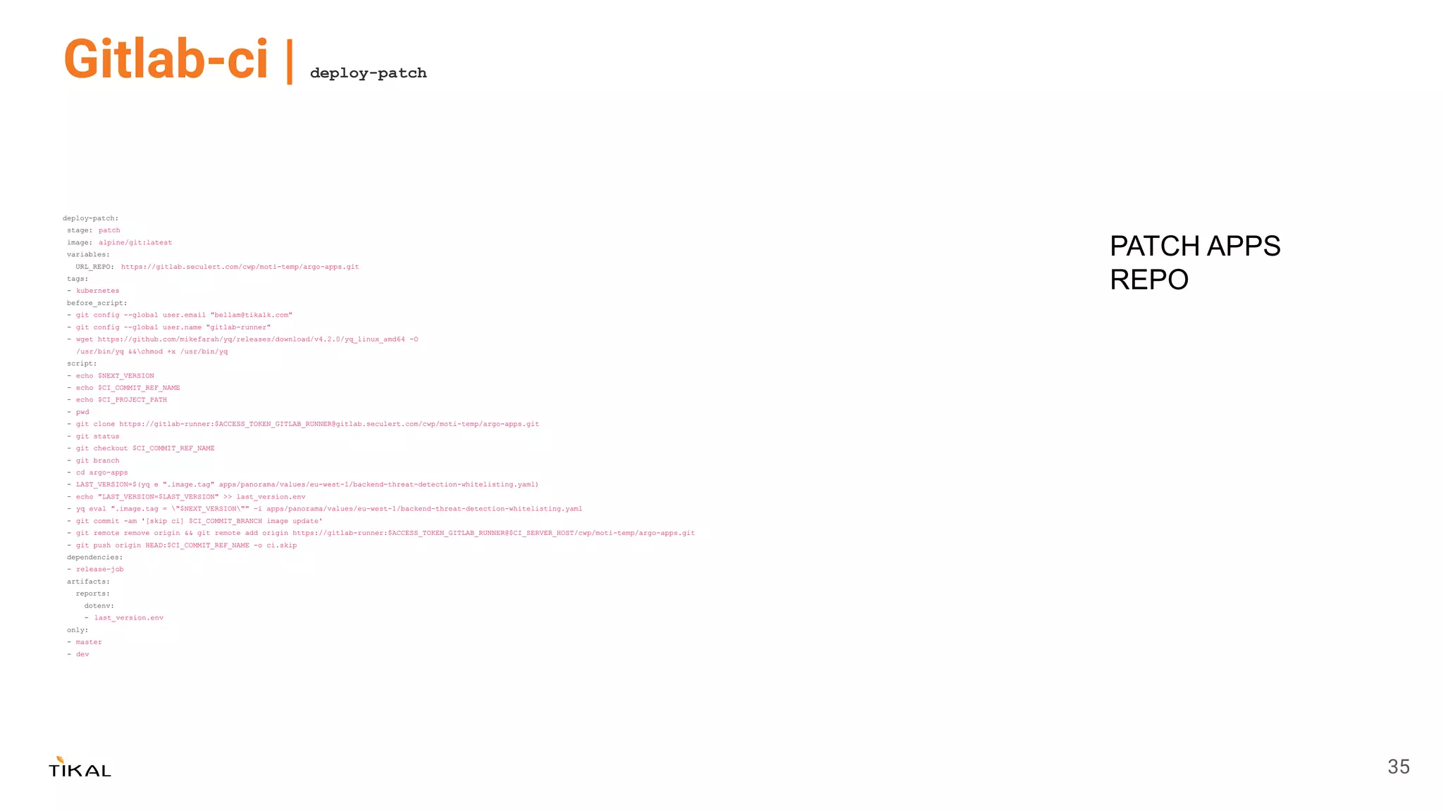 Gitlab, GitOps & ArgoCD | PPT