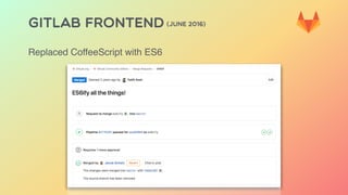 Evolution of GitLab Frontend | PPT