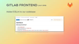 Evolution of GitLab Frontend | PPT