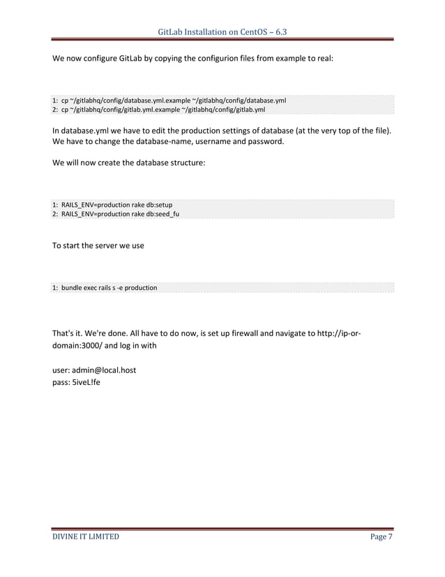 Gitlab installation | PDF | Programming Languages | Computing