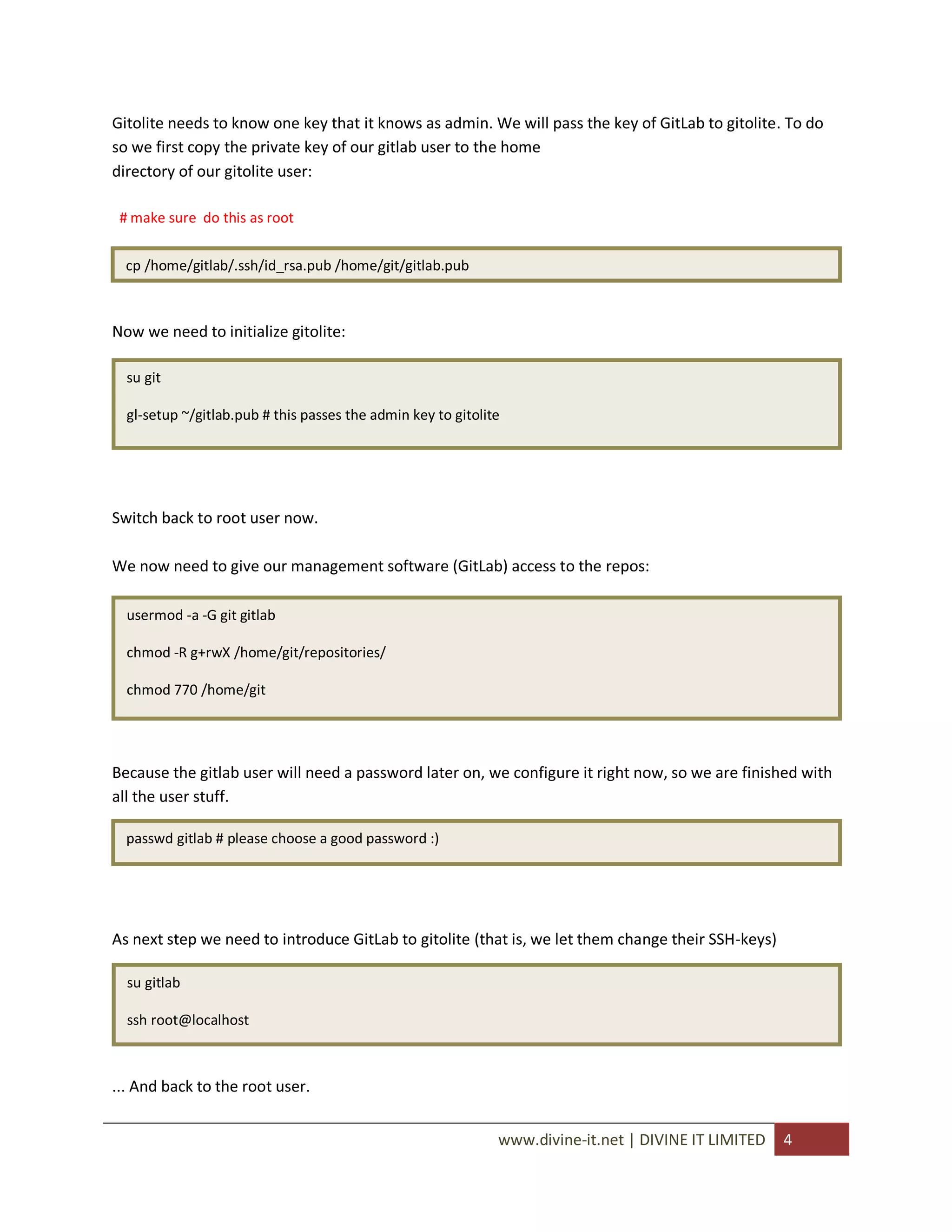Git lab installation guide | PDF | Programming Languages | Computing