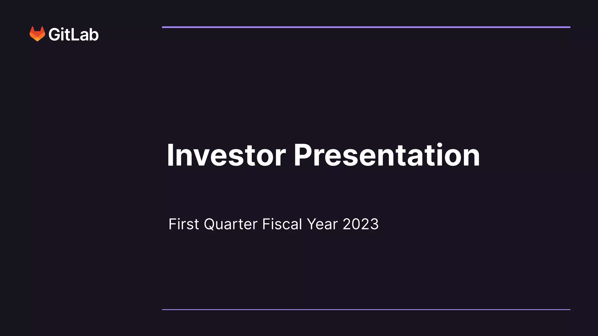 GitLab Investor Presentation - Q1-FY23 (1).pdf