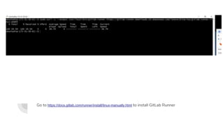 Gitlab runner in aws | PPT