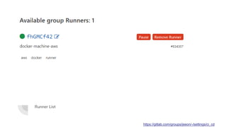 Gitlab runner in aws | PPT