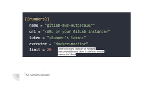 Gitlab runner in aws | PPT