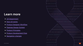 Simplifying complexity at GitLab (2023-07-31 @ OutSystems Product ...