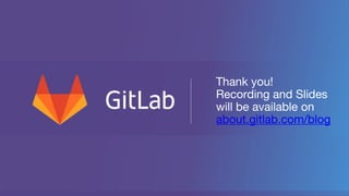 GitLab 8.6 - Release Webcast | PPTX | Web Development | Internet