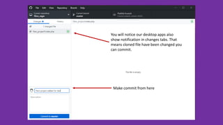 Gitlab with github desktop | PPT