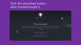 Gitlab with github desktop | PPTX