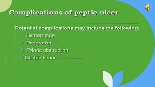 GIT LECTURE 4 Peptic ulcer.pptx