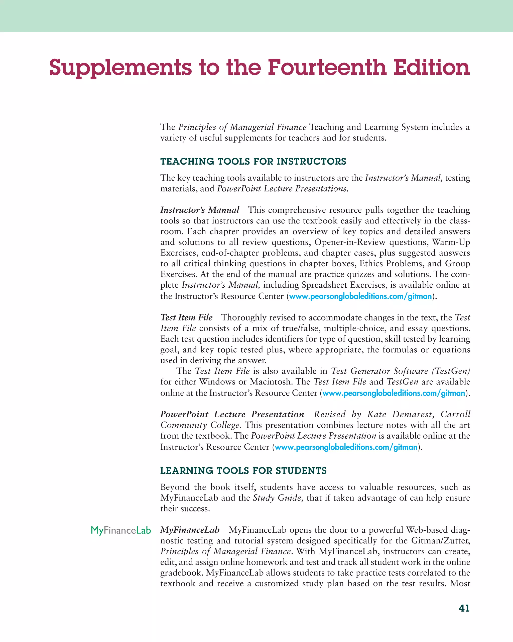 Gitman, Lawrence J._ Zutter, Chad J. - Principles of Managerial Finance-Pearson (2014).pdf