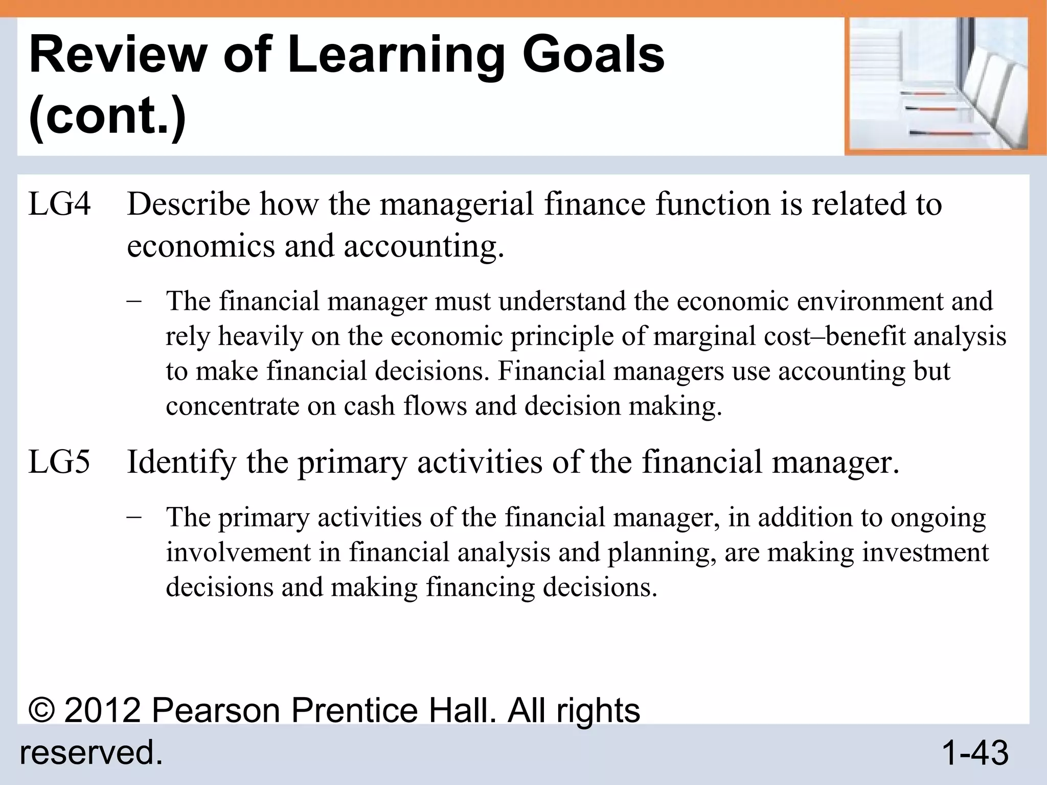 Gitman Chapter 1 Ppt