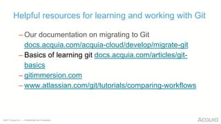 Transitioning from SVN to GIT | PPT