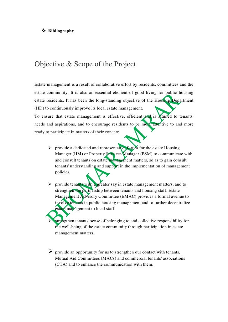 Online Estate Managment