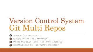 Git multi repos | PPT