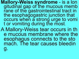 GIT (Dysphagia Syndrome) | PPTX