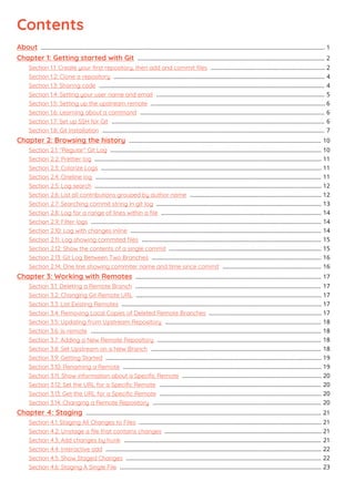 Git notes for professionals. | PDF