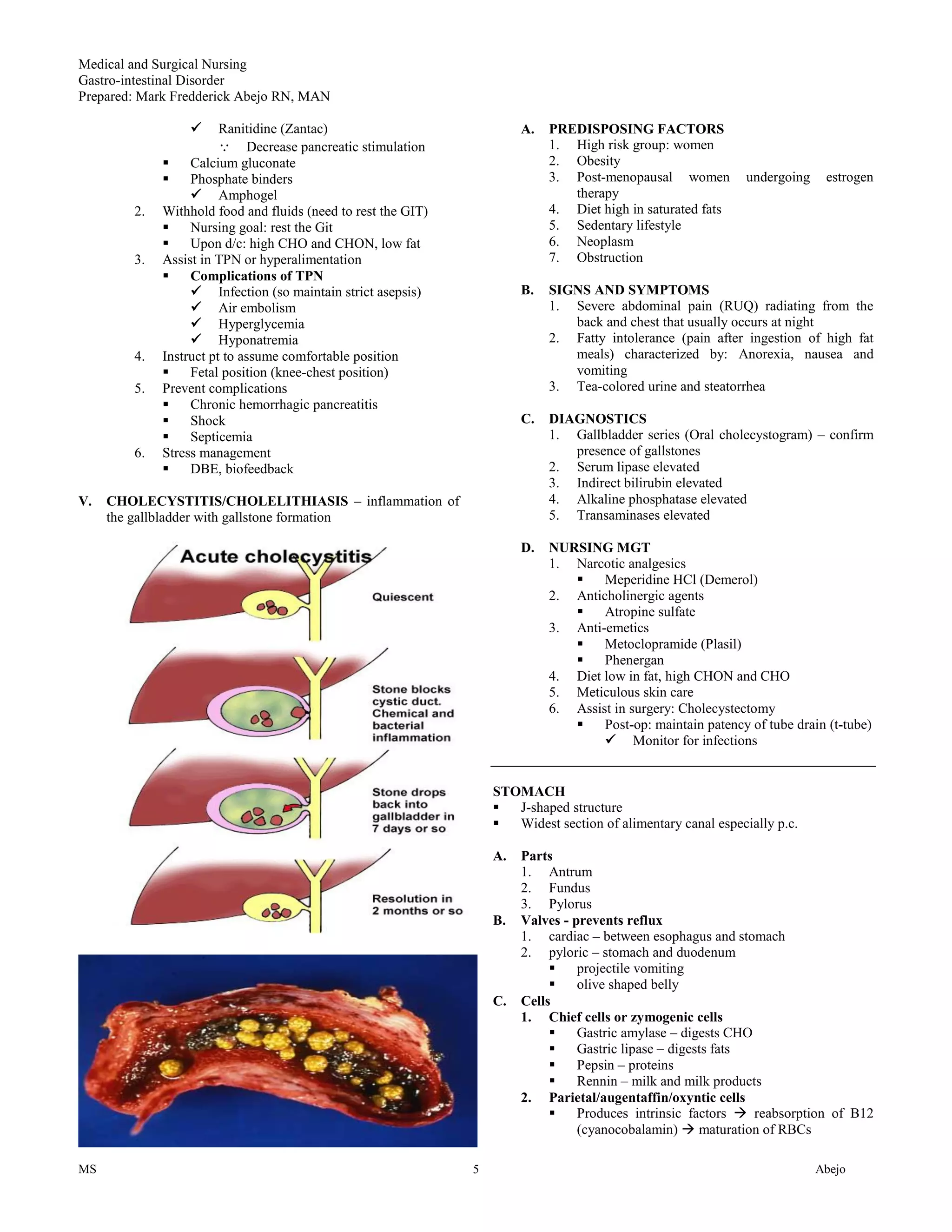 Gastrointestinal Nursing | PDF