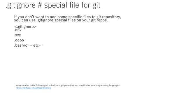 Git operation 101 | PPT