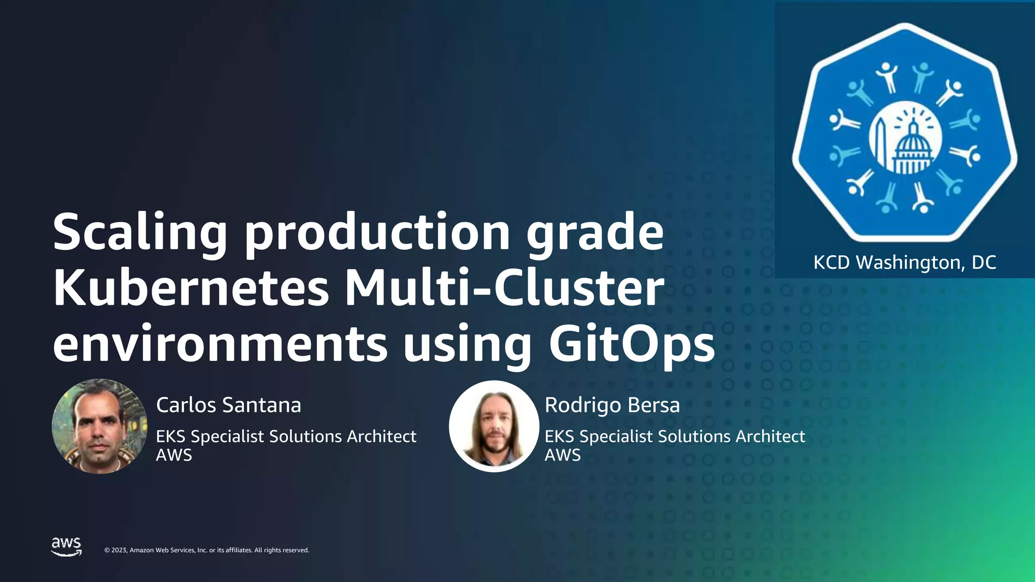 Scaling production grade EKS Multi-Cluster environments using GitOps | PPT Scaling production grade EKS Multi-Cluster environments using GitOps | PPT