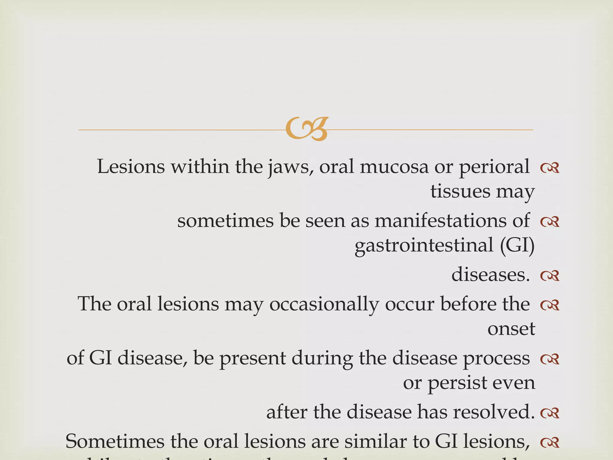 Git oral manifestation | PPTX