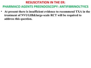 Git overall approach to ugib | PPT