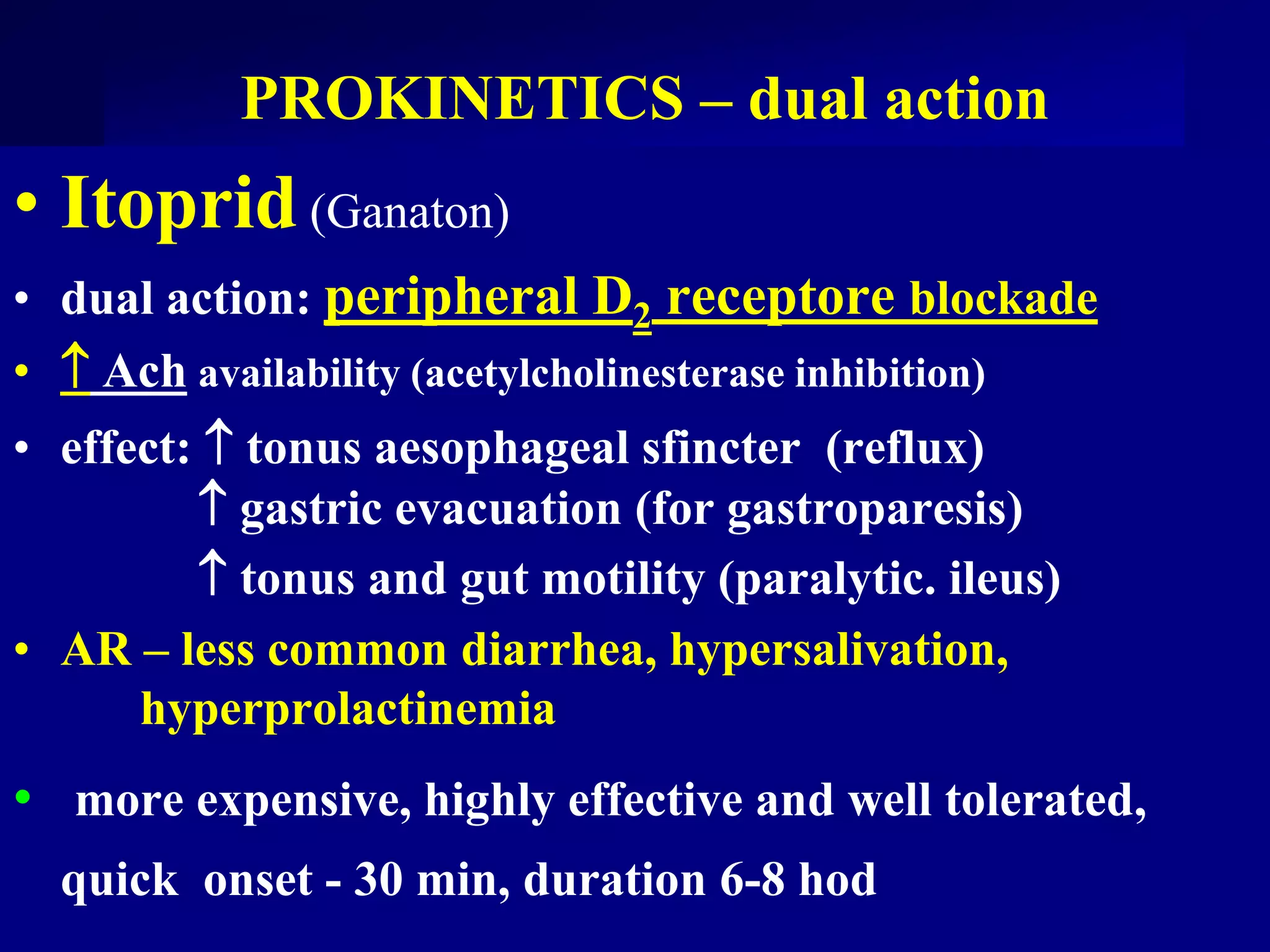 GIT pharmacology | PDF