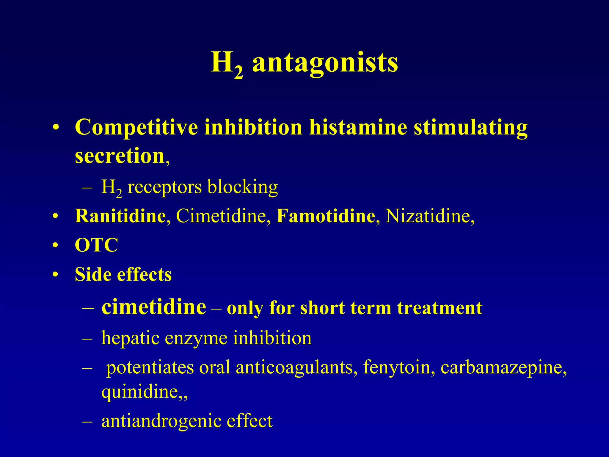 GIT pharmacology | PDF