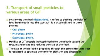 GIT PHYSIOLOGY 1 INTRODUCTION | PPT