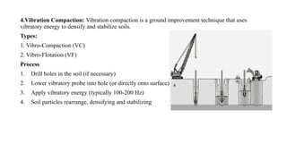 Ground improving techniques in civil engineering | PPT