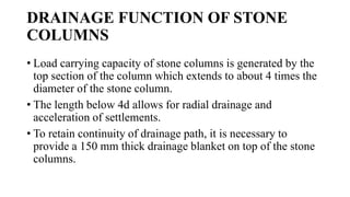 analysis of soil and suggested ground improvement techniques | PPT