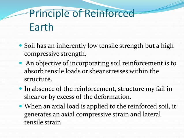 Ground Improvement Technique: Earth Reinforcement | PPTX | Gardening ...