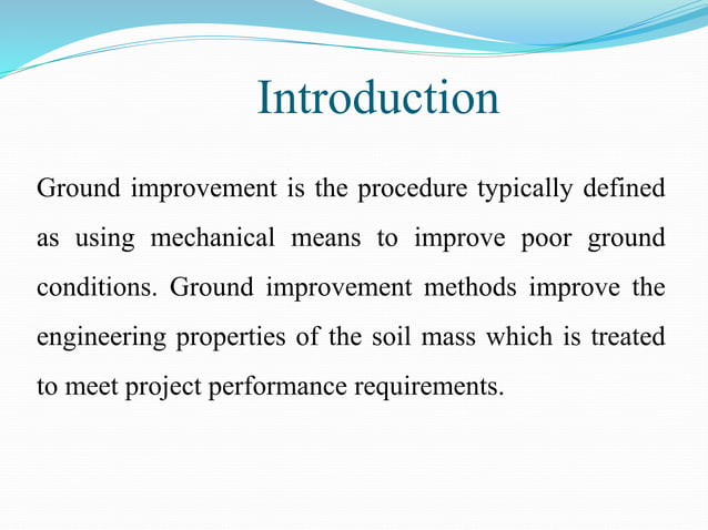 Ground Improvement Technique: Earth Reinforcement | PPTX | Gardening | Home & Garden
