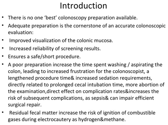 Git Preps For Colonoscopy. | PPT