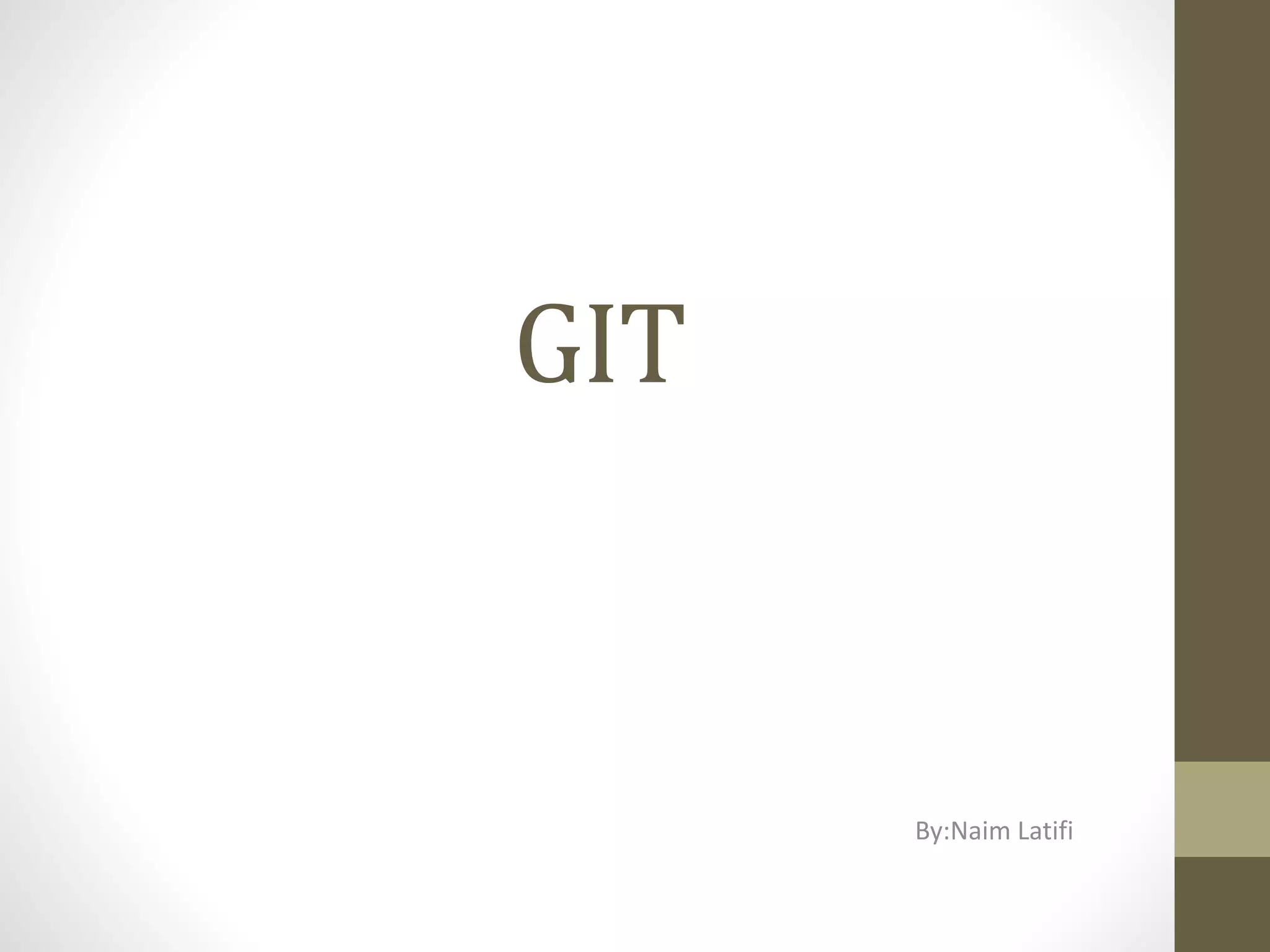 GIT presentation | PPTX