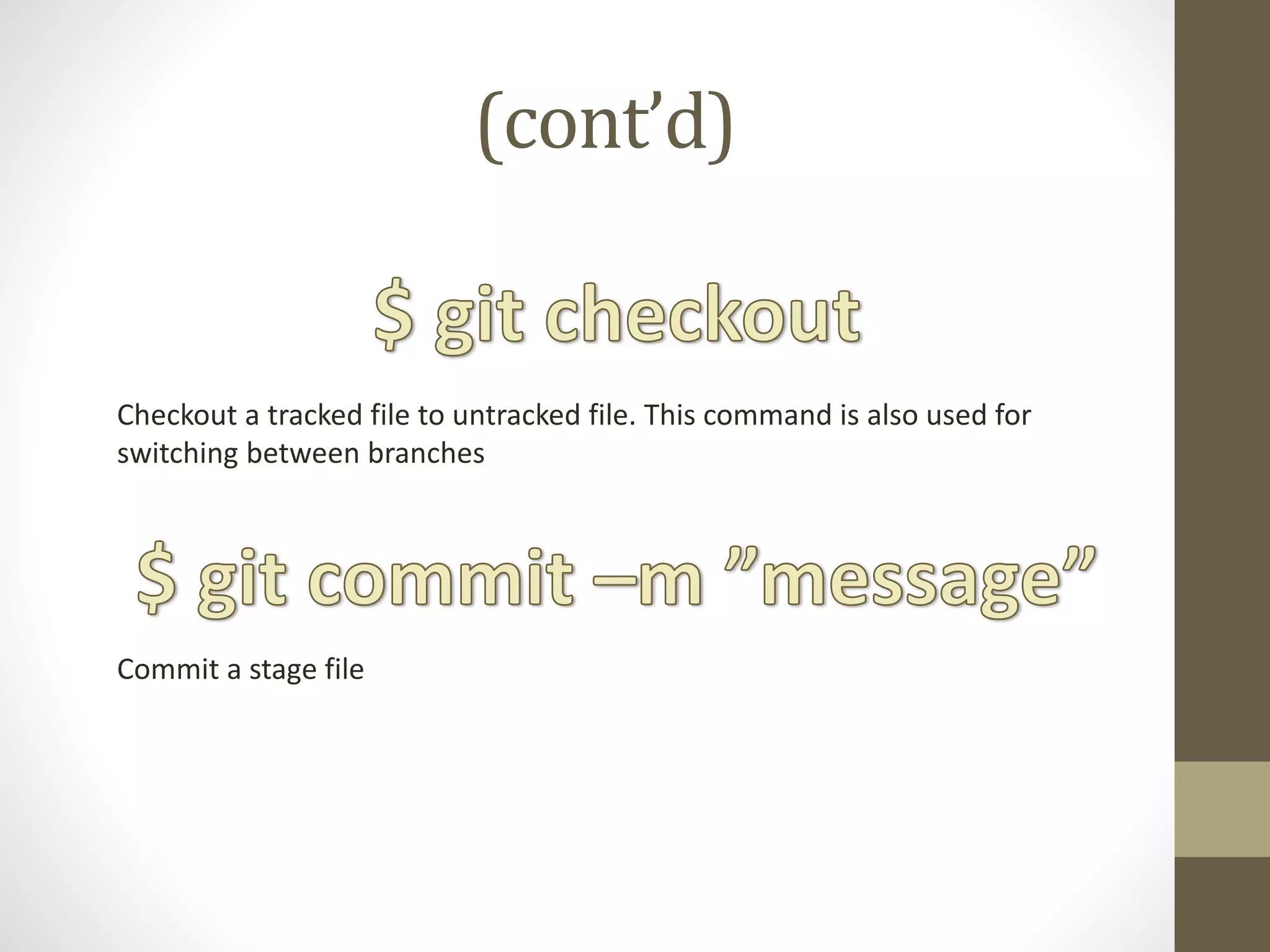 GIT presentation | PPTX