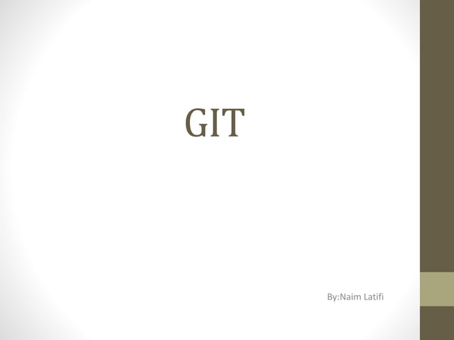 GIT presentation | PPTX