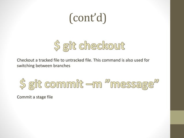 GIT presentation | PPTX