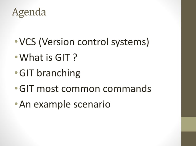 GIT presentation | PPTX