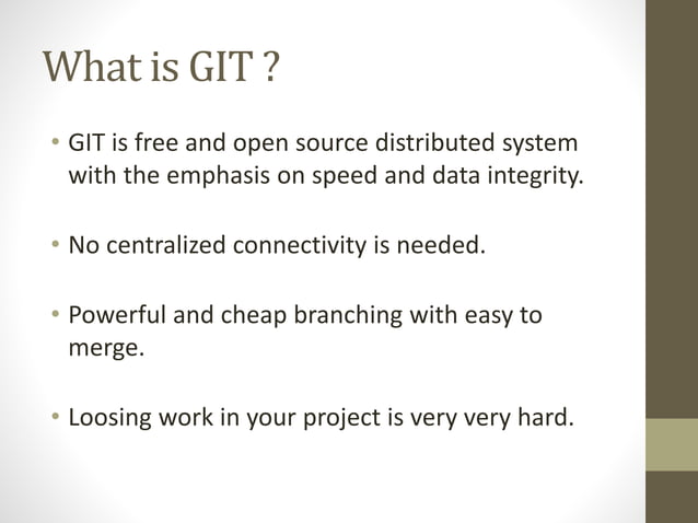 GIT presentation | PPTX