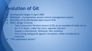 Version Control History and Git Basics | PDF