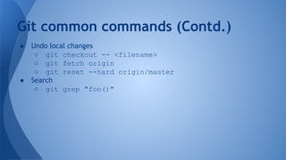 Version Control History and Git Basics | PDF