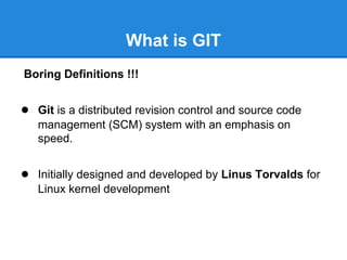 Git presentation | PPT