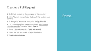 Git Pull Requests | PPTX
