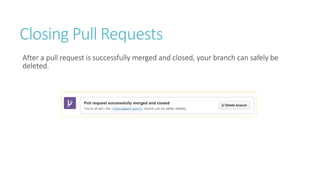 Git Pull Requests | PPTX