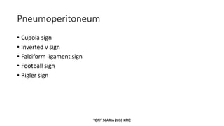 gastrointestinal tract radiology revison notes | PDF
