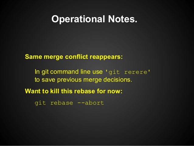 Git rebase explained