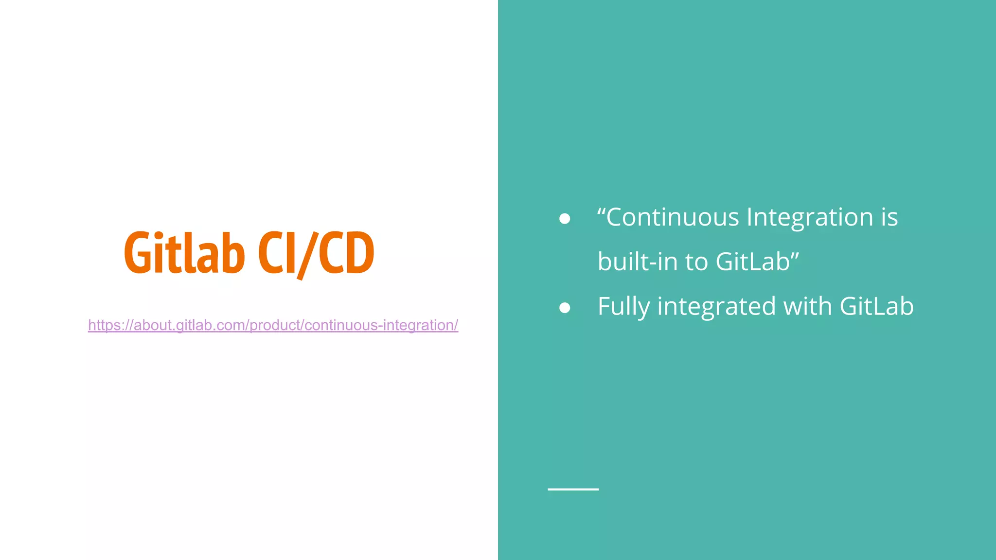 GITS Class #16: CI/CD (Continuous Integration & Continuous Deployment) with GitLab Runner | PDF