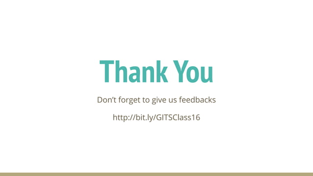 GITS Class #16: CI/CD (Continuous Integration & Continuous Deployment ...