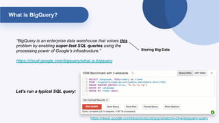 Gits class #22: [ONLINE] Analyze Your User's Activities Using BigQuery and Data Analytics | PDF ...